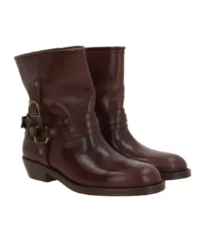 Isabel Marant Étoile Western Buckled Ankle Boots