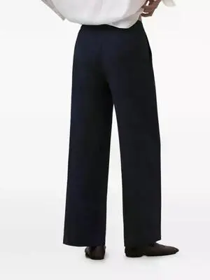 ECOALF Moss Elasticated Wide-leg Trousers