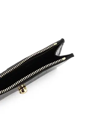 Alexander McQueen Skull Zipped Cardholder