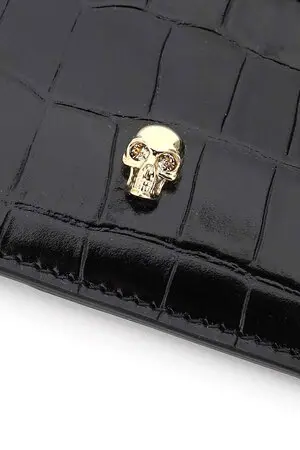 Alexander McQueen Skull Zipped Cardholder