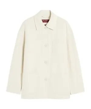 Max Mara Button-up Jacket - White