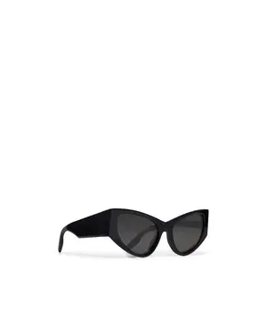 Balenciaga Cat Eye Frame Sunglasses - Black