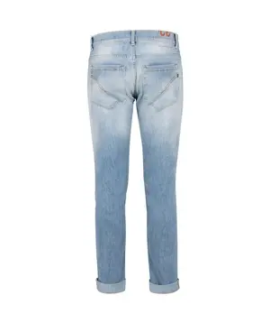 DONDUP 5 Pocket Regular Fit Jeans - Blue
