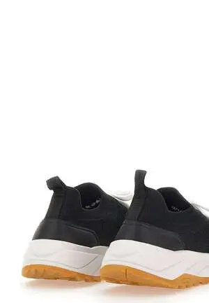 Kiton Meshed Lace-up Sneakers