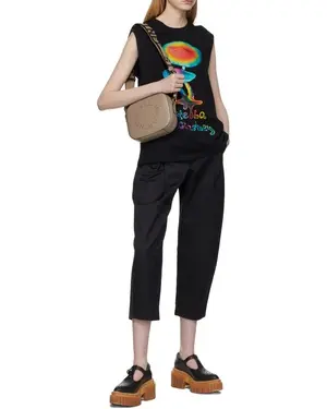 Stella McCartney Logo Mini Crossbody Bag