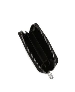 Dolce & Gabbana Dolce Gabbana Logo Plaque Zipped Compact Wallet