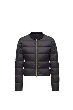 Moncler Moncler Mauvezin Zip-Up Padded Jacket Black