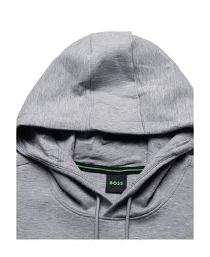 Hugo Boss Embroidered Logo Drawstring Hoodie