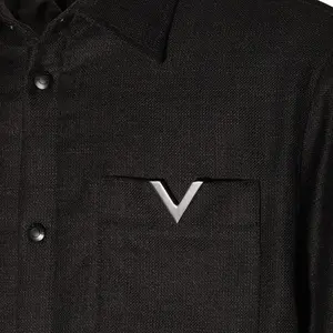 Valentino Garavani Logo Plaque Long-sleeved Jacket