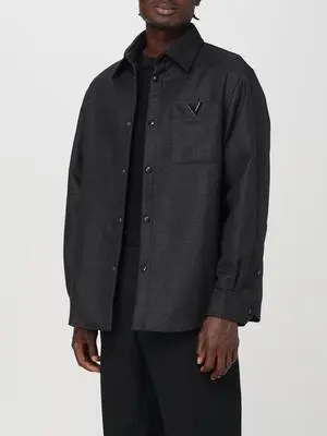 Valentino Garavani Logo Plaque Long-sleeved Jacket