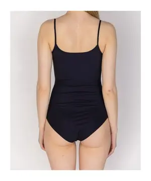 JIL SANDER V-neck Sleeveless Bodysuit - Black