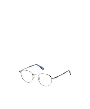 Moncler Round Frame Glasses - White