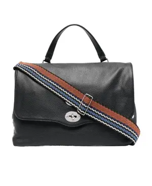 ZANELLATO Daily Pebbled Tote Bag - Black