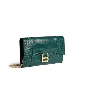 Balenciaga Hourglass On Chain Wallet