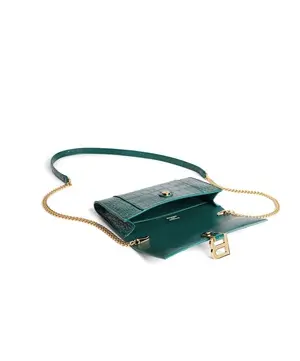 Balenciaga Hourglass On Chain Wallet