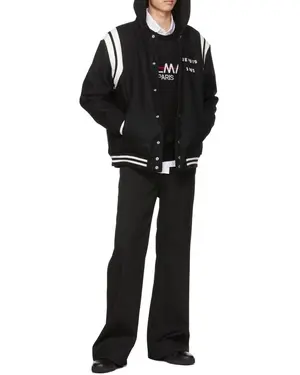 Balmain Intarsia Logo Crew Neck Jumper