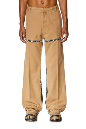 DIESEL® P-mitch Logo-embroidered Trousers
