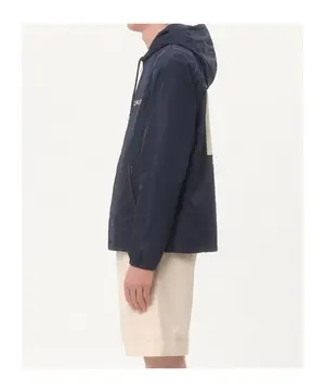 Valentino Garavani Chez Printed Hooded Jacket - Blue/ivory