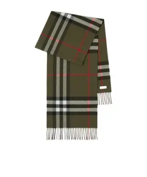 Burberry Burberry Vintage Checked Fringed Scarf Loch