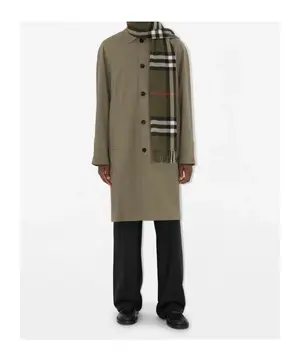 Burberry Vintage Checked Fringed Scarf - Loch