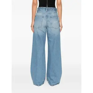 Jacquemus Le De Nîmes Wide-leg Jeans - Blue