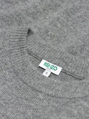 Kenzo Tiger Inlaid Knit Sweater