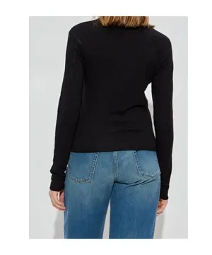 Helmut Lang Twisted Long-sleeved Crewneck T-shirt
