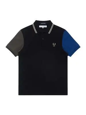 Comme Des Garçons Fred Perry Short Sleeve Polo Shirt - Black