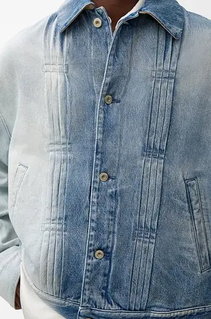 Loewe Two-toned Button-up Jacket