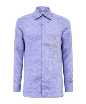 Kiton Long-sleeved Shirt - Blue