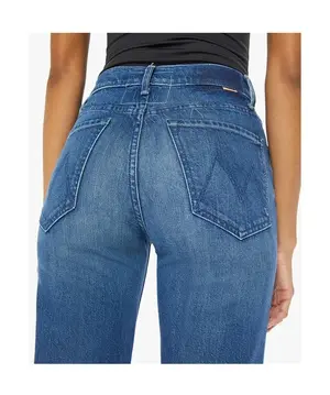 MOTHER The Rambler Zip Heel Jeans