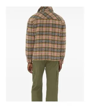 Burberry Long Sleeve Checked Shirt Jacket