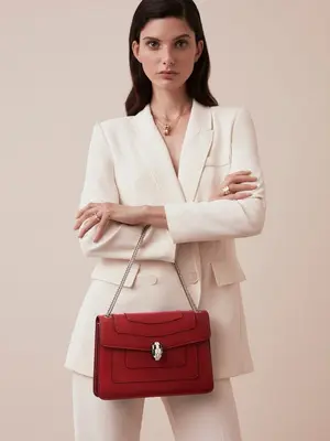 BVLGARI Small Serpenti Forever Shoulder Bag