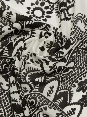 Max Mara Printed Square Shawl