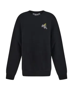 Off-White Floral Arrows Crewneck Sweatshirt - Black