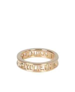 VIVIENNE WESTWOOD Logo Ring - Yellow