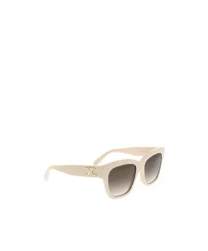 Celine Rectangular Sunglasses - Nude