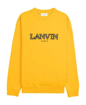 Lanvin Ribbed Sweatshirts Hoodies For Men