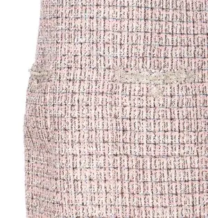 SELF-PORTRAIT Boucle Sleeveless Mini Dress