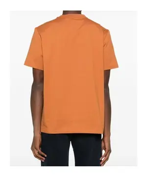 Mcm Logo Printed Crewneck T-shirt