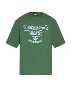 Dsquared2 Logo Printed Crewneck T-shirt