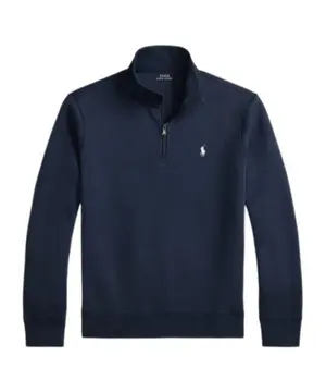 Polo Ralph Lauren Logo Embroidered Half-zip Sweatshirt