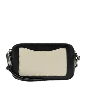 Marc Jacobs Cheetah Leopard Printed Snapshot Bag - Black