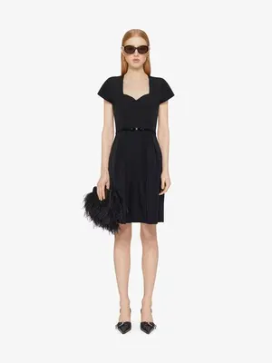 Givenchy 4g Bow Short-sleeved Mini Dress