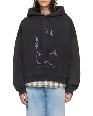 Acne Studios Graphic Printed Hoodie