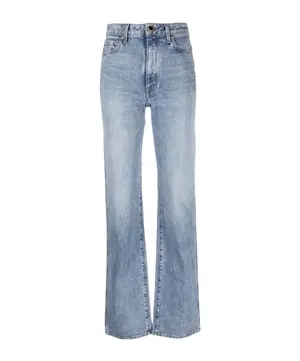 Khaite Danielle Straight Leg Jeans
