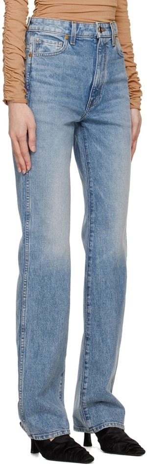 Khaite Danielle Straight Leg Jeans