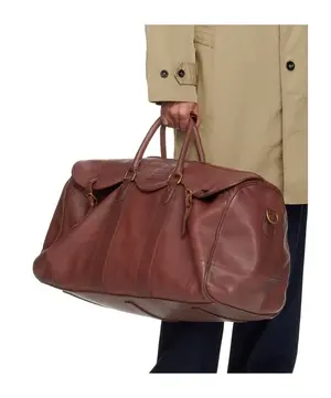 Polo Ralph Lauren Large Leather Duffle Bag