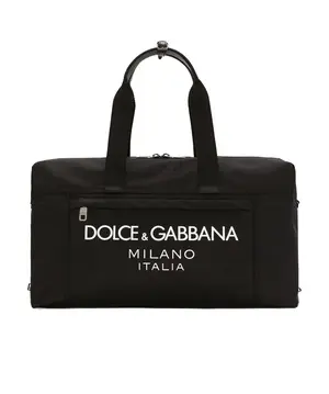Dolce & Gabbana Logo Print Holdall - Black