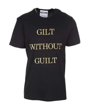 Moschino Slogan-print Short-sleeve T-shirt